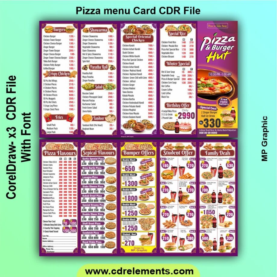 Jewellers Visiting Card & Banner CDR File - Cdrelements.com