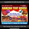Tent House Flex & Banner CDR File » Cdrelements.com